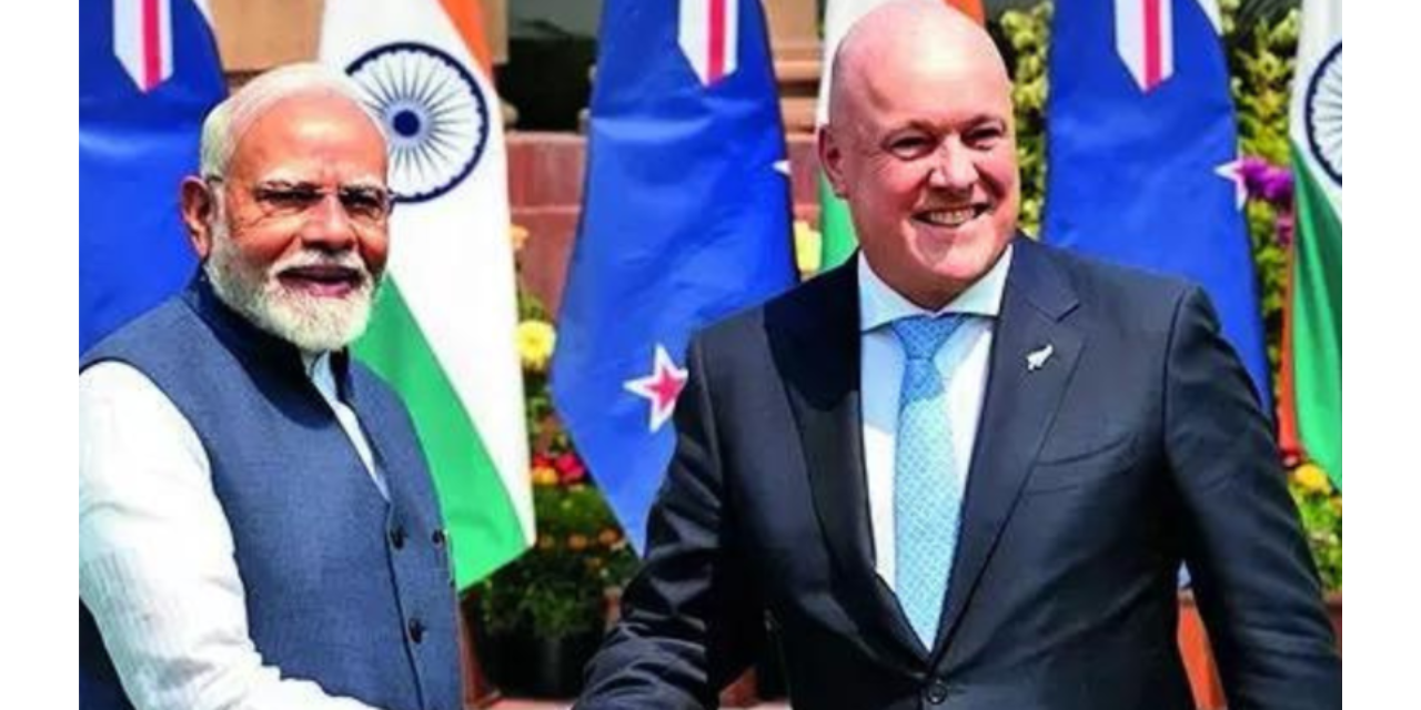 India–New Zealand Conclude Free Trade Agreement in Record Nine Months ...